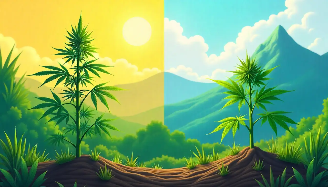 Indica vs Sativa: Understanding Cannabis Plant Types